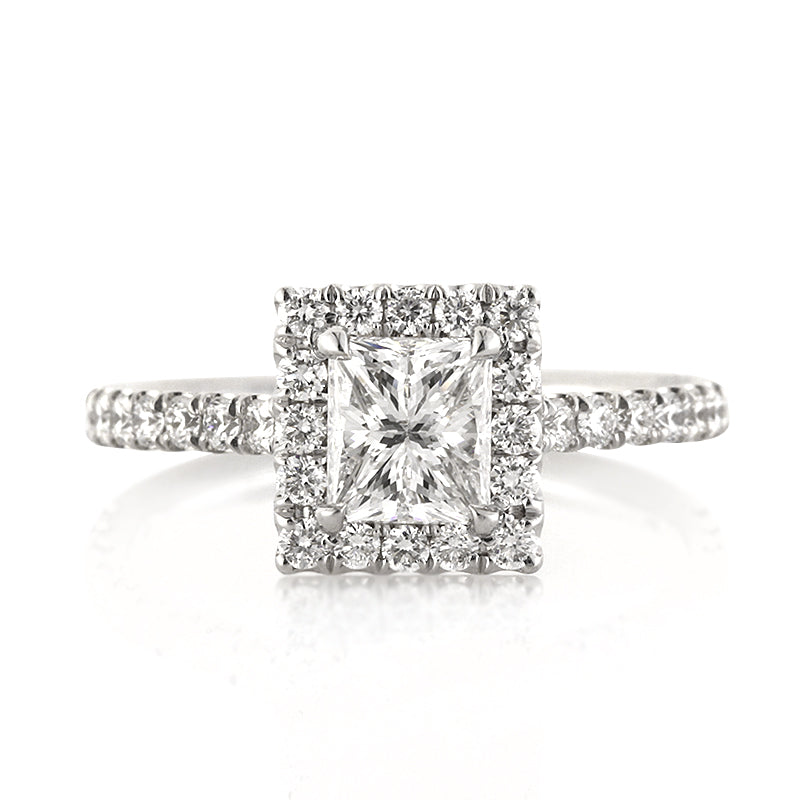 1.72ct Princess Cut Diamond Engagement Ring – Mark Broumand