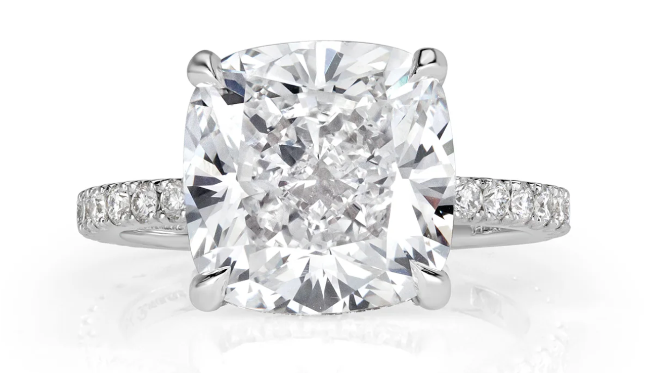 The Cushion Cut Diamond Engagement Ring – Mark Broumand