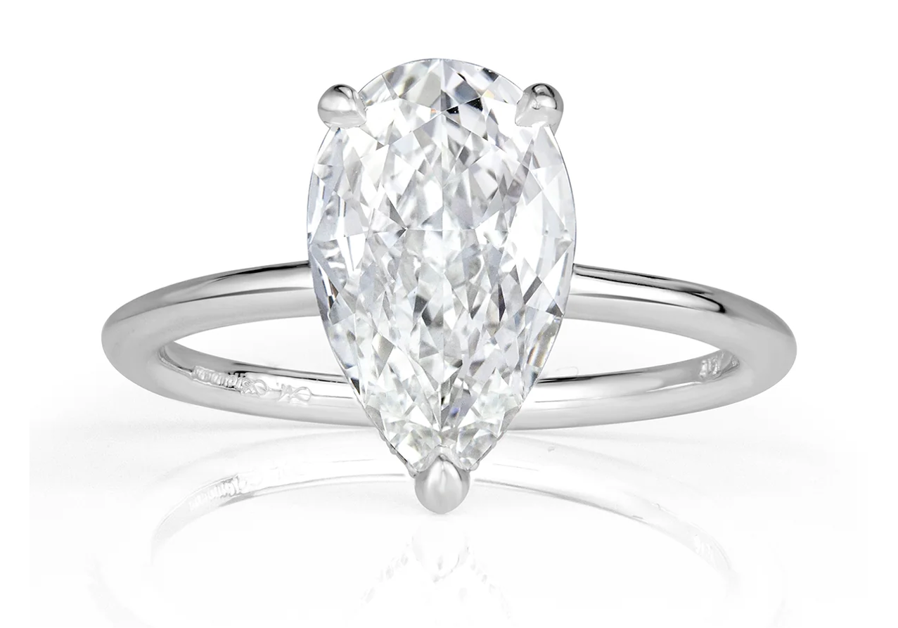 The Teardrop Cut: Pear Shaped Diamond Rings – Mark Broumand