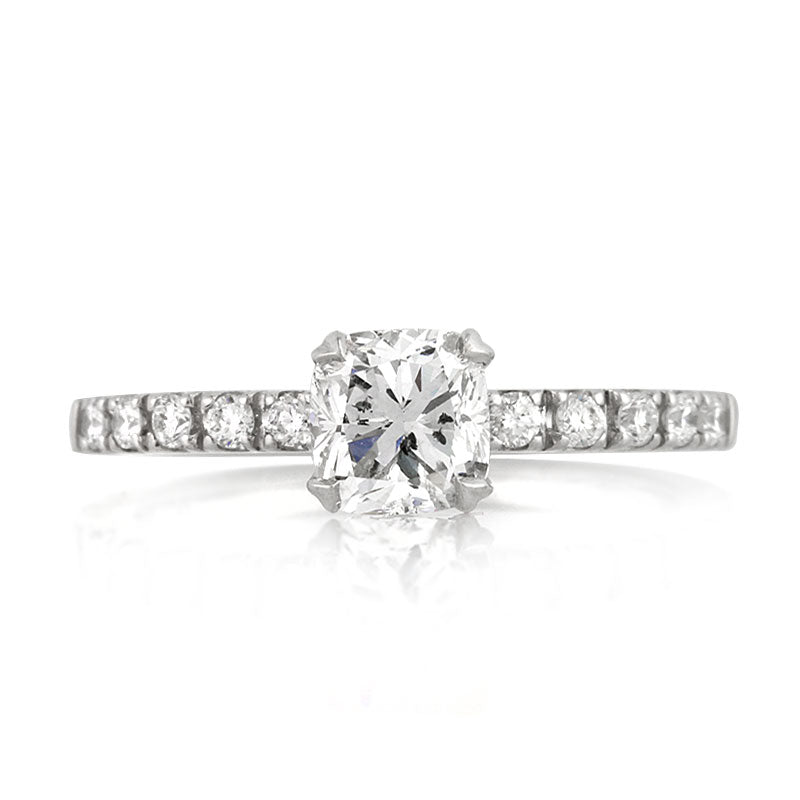 1.31ct Cushion Cut Diamond Engagement Ring – Mark Broumand