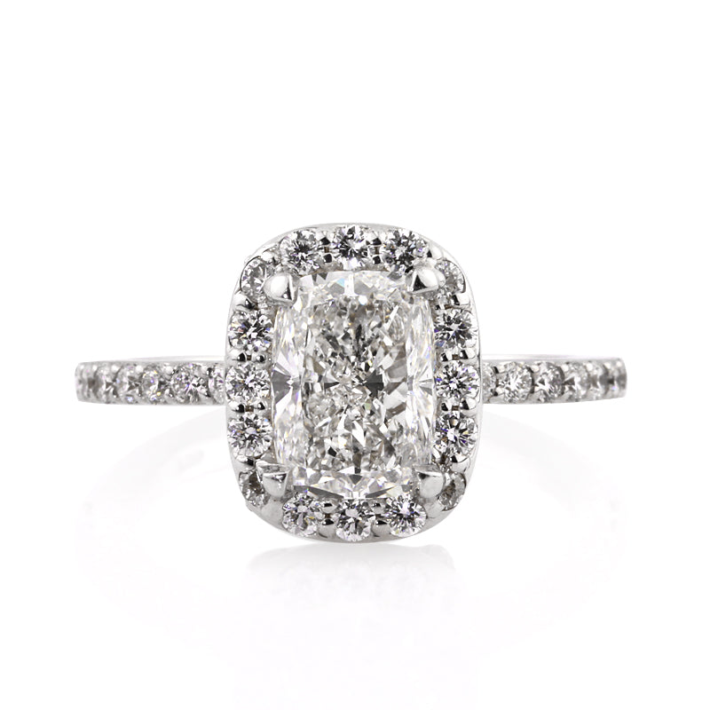 3.01ct Cushion Cut Diamond Engagement Ring – Mark Broumand