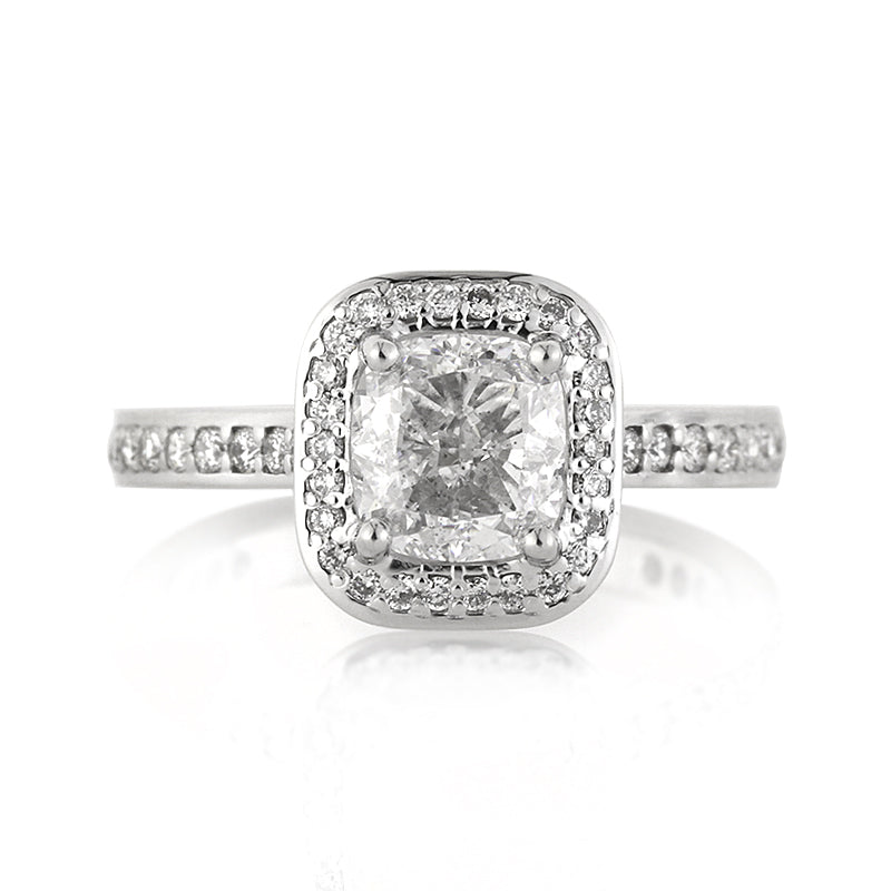 2.17ct Cushion Cut Diamond Engagement Ring – Mark Broumand