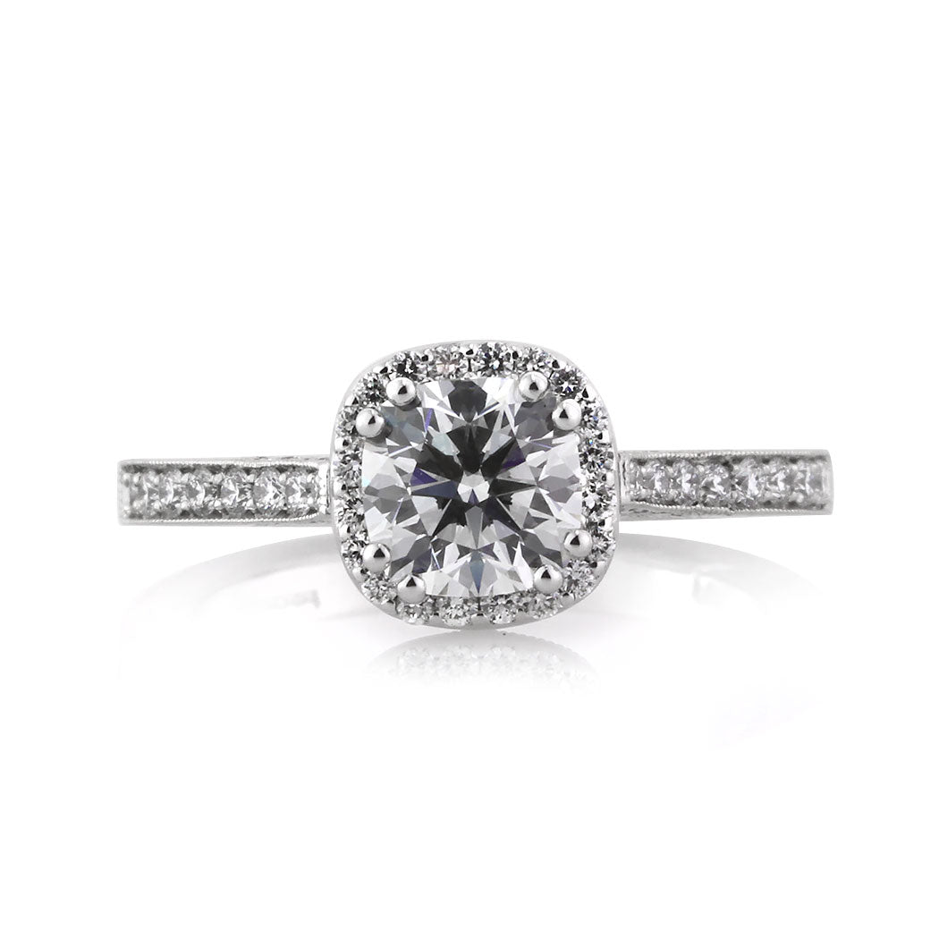 1.50ct Cushion Cut Diamond Engagement Ring – Mark Broumand